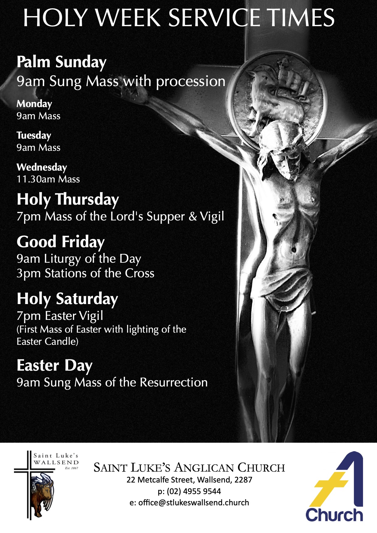 Holy-Week-Service-times-2023 | St Luke's Wallsend